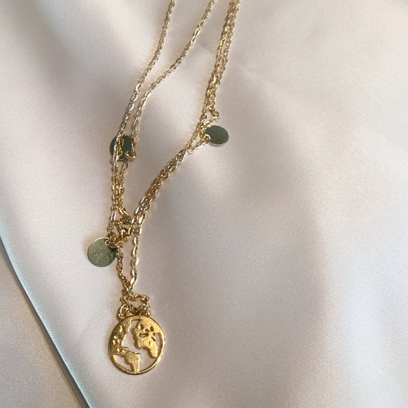 Jewelry | World Map Necklace | Poshmark